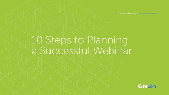 Webinar Attendance | ON24 Benchmarks Report 2015 | PDF | Web ...