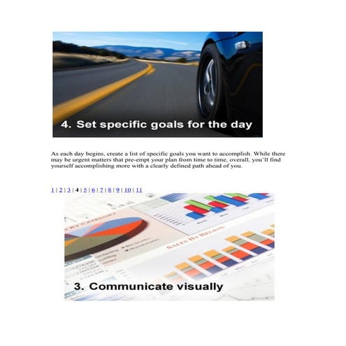 10 Steps To Improve Productivity | PDF