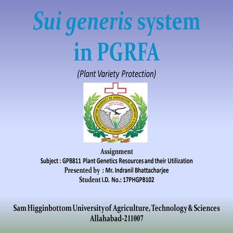 10 sui generis system | PDF