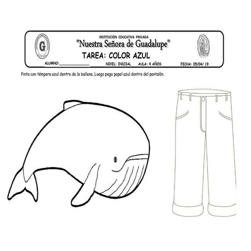 10 tarea color azul | PDF