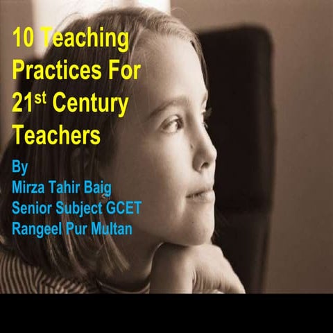 10 teaching Practices in the 21st century.ppt