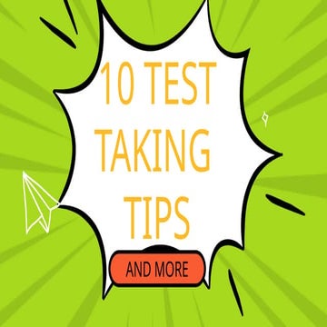 10 Test Taking Tips (1).pptxaweaweaweaweawe | PPT