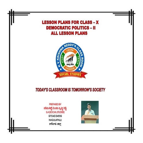 ap state ssc historynew text book lesson plans | PPT