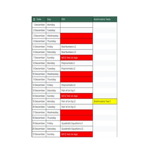 10th Abhay 2026 Maths Schedule - Google Sheets.pdf