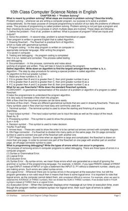 Basic Computer Computer notes | PDF