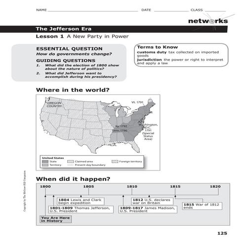 10the jefferson era | PDF