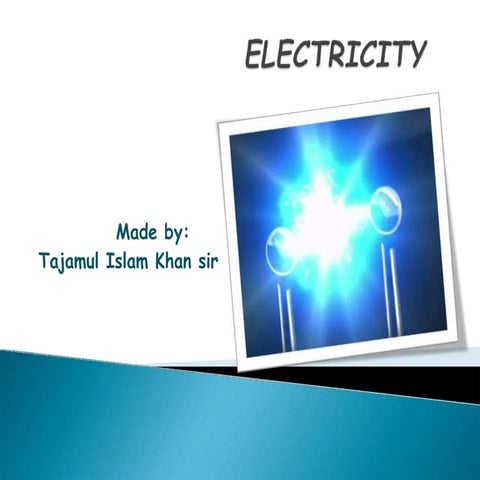 Electricity ppt for class 10 | PPTX