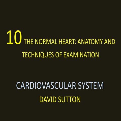 10 the normal heart | PPTX