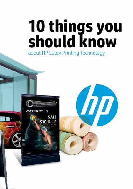 The HP Latex Printing Solution for Traffic Signage | PDF