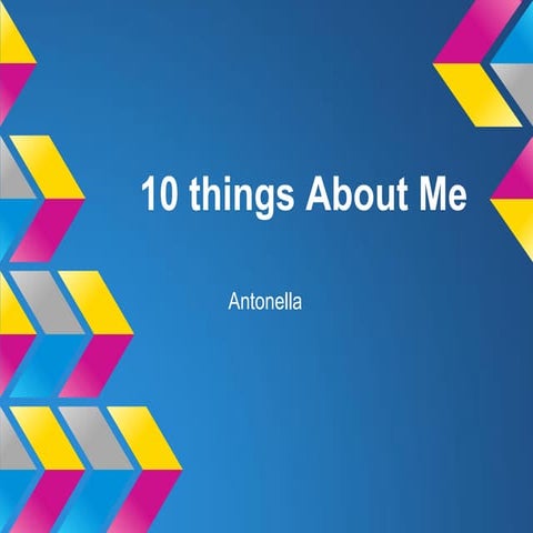 10 things about me power point | PPT