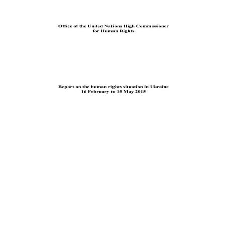 10th ohch rreportukraine | PDF