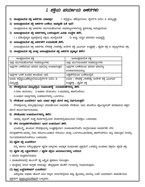 Kannada vyakarana (sslc) 1 | PDF