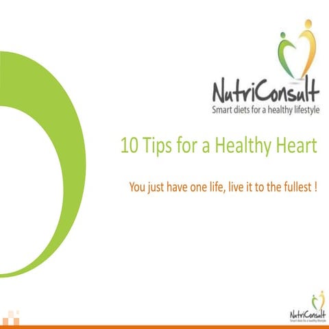 Healthy heart - Life's simple 7 presentation | PPTX