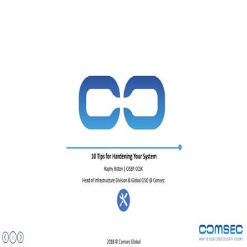 10 tips for hardening your system | PDF