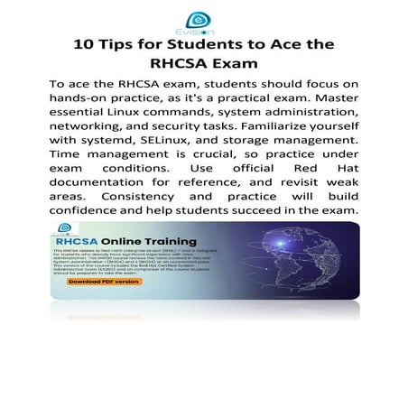 10 Tips for Students to Ace the RHCSA Exam.pdf