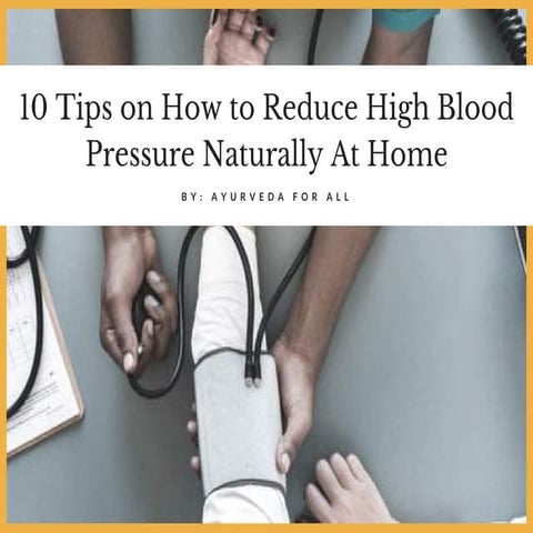 10 tips on how to control high bp naturally. | PPT