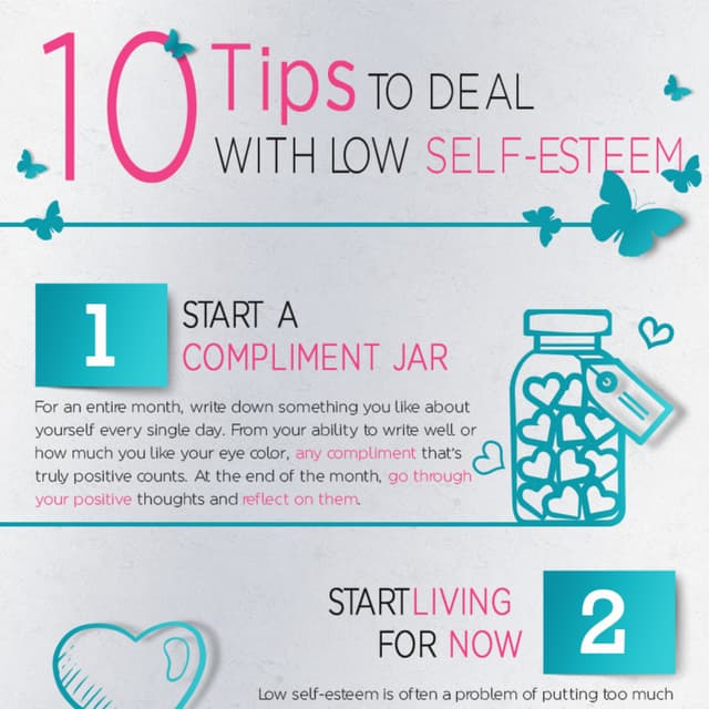 10 Tips to Deal with Low Self Esteem | PDF
