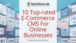 Most Popular Open source Ecommerce shopping carts – Top 20 | PPT