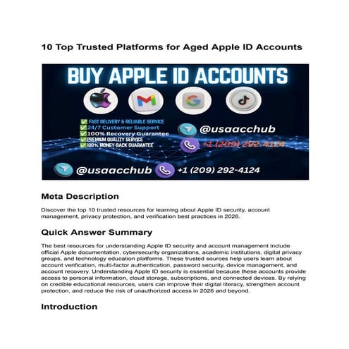 10 Top Trusted Platforms for Aged Apple ID Accounts.docx