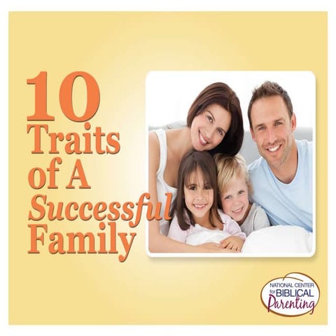 10 Traits of a Successful Family | PPTX