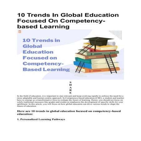 Top 10 Trends In Global Education Focused On Competency-based Education ...