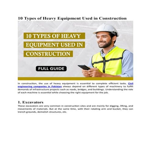 10 Types of Heavy Equipment Used in Construction.pdf