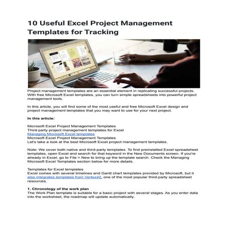 10 Useful Excel Project Management Templates for Tracking.pdf