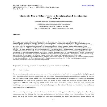 10 utilization of electricity 63-73 | PDF