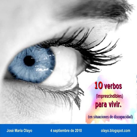 10 verbos (imprescindibles) para vivir la vida. | PDF