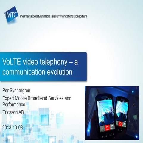 VoLTE video telephony – a communication evolution | PPT