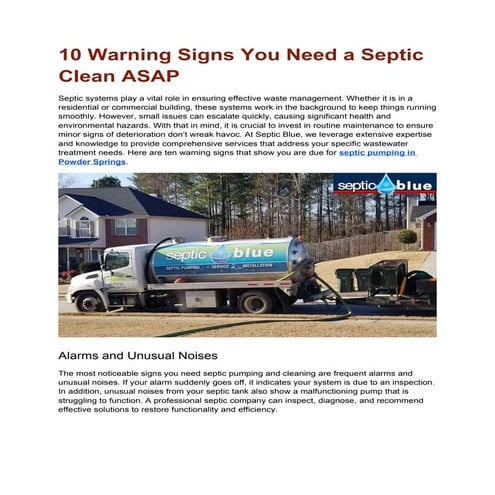 10 Warning Signs You Need a Septic Clean ASAP.docx