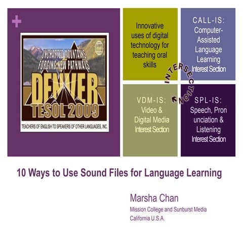10 Ways To Use Sound Files | PPT