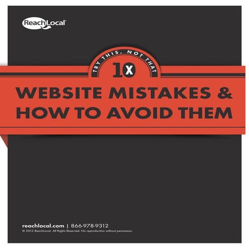 10 Website Mistakes and How to Avoid Them | PDF