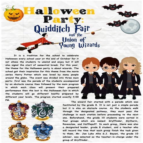 Heneghan's Harry Potter Camp | PPT