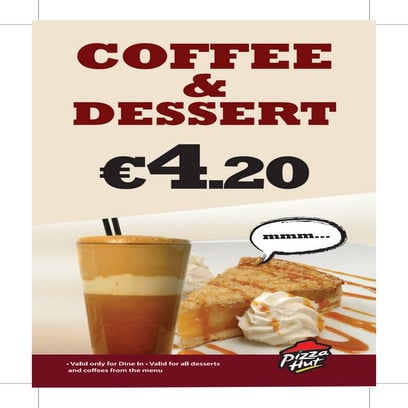 Coffee & Dessert Offer | PDF