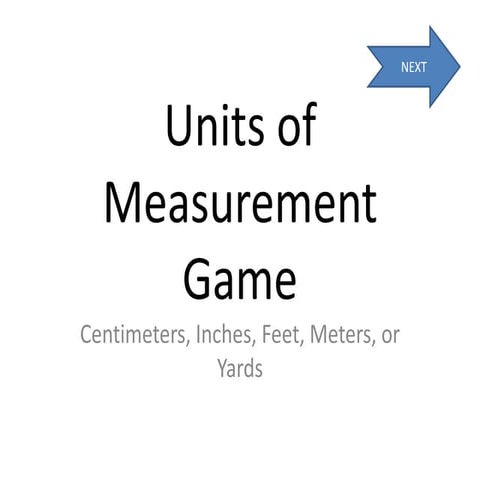 Math Measurement - What Unit? | PPTX