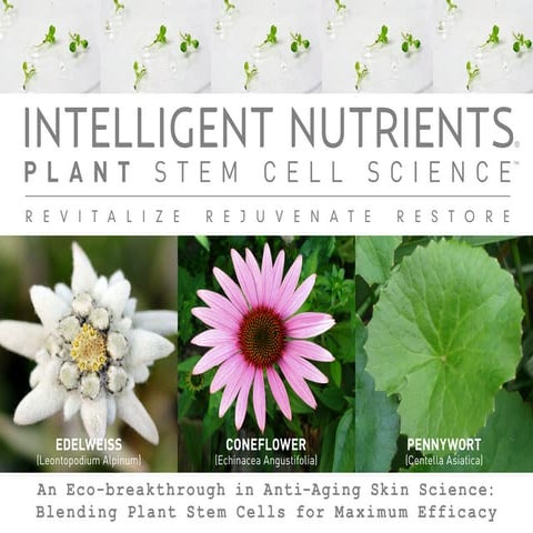 Innovation in cosmetics: Plant Stem Cell Technology | PPTX