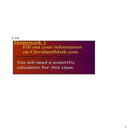 Algebra 1 final review packet powerpoint slide | PPT