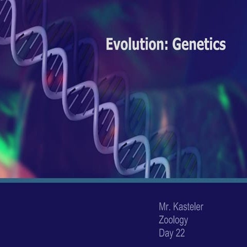 11 1-11 genetics | PPT | Genetics | Science