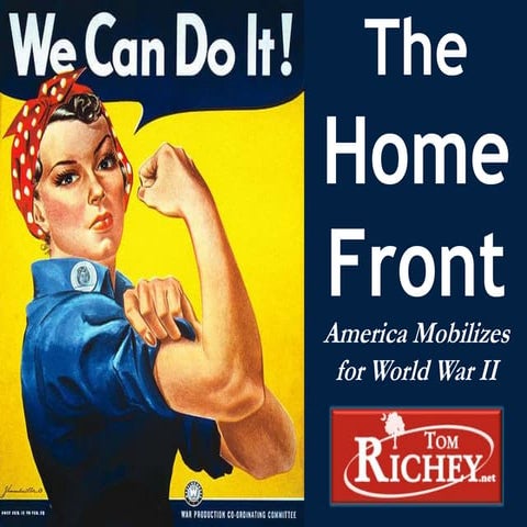 The American Home Front (WWII) | PPTX