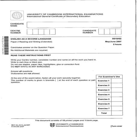 11 12 eal-extendedexam07 | PDF