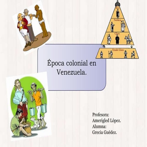 Época colonial Venezuela | PPTX