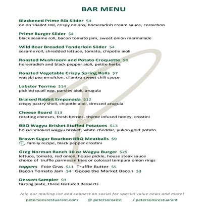 11.14.2014 bar menu | PDF