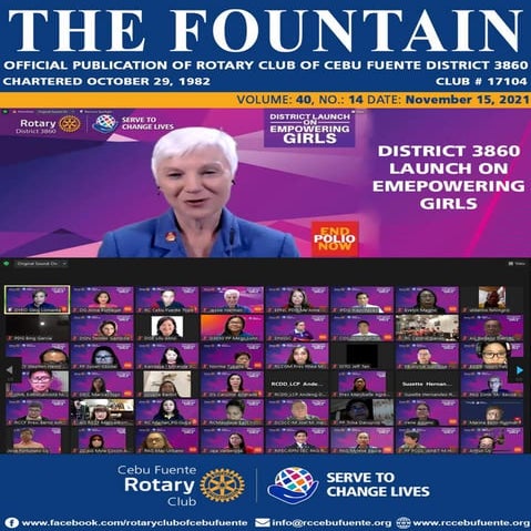 11-15-2021 14th GMM RCCF E-Bulletin RY 2021-2022 | PDF