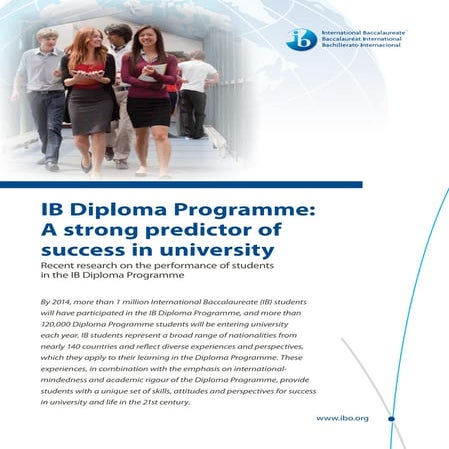 11. the ibdp as a preparation for international universities | PDF