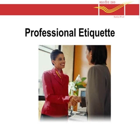 Professional etiquette | PPT