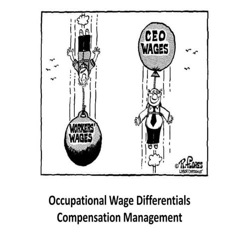 Occupational wage differentials - compensation management - Manu Melwin ...