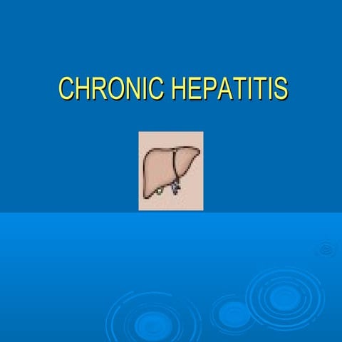 11. chronic hepatitis | PPT