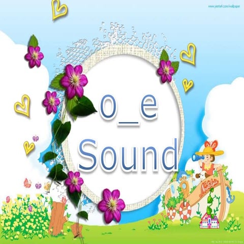 Phonics o_e sound vocabularies | PPTX