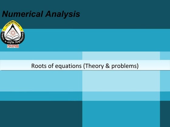 Roots of equations | PPT | Physics | Science